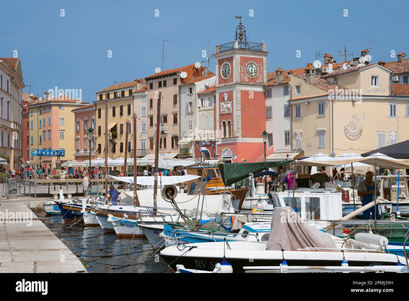 Rovinj clock tower hi-res stock photography and images - Alamy