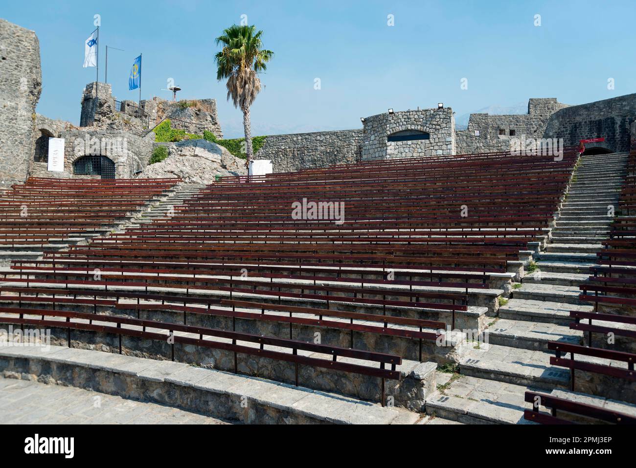 Kanli-Kula Fortress, Herceg Novi, Bay of Kotor, Montenegro Stock Photo ...