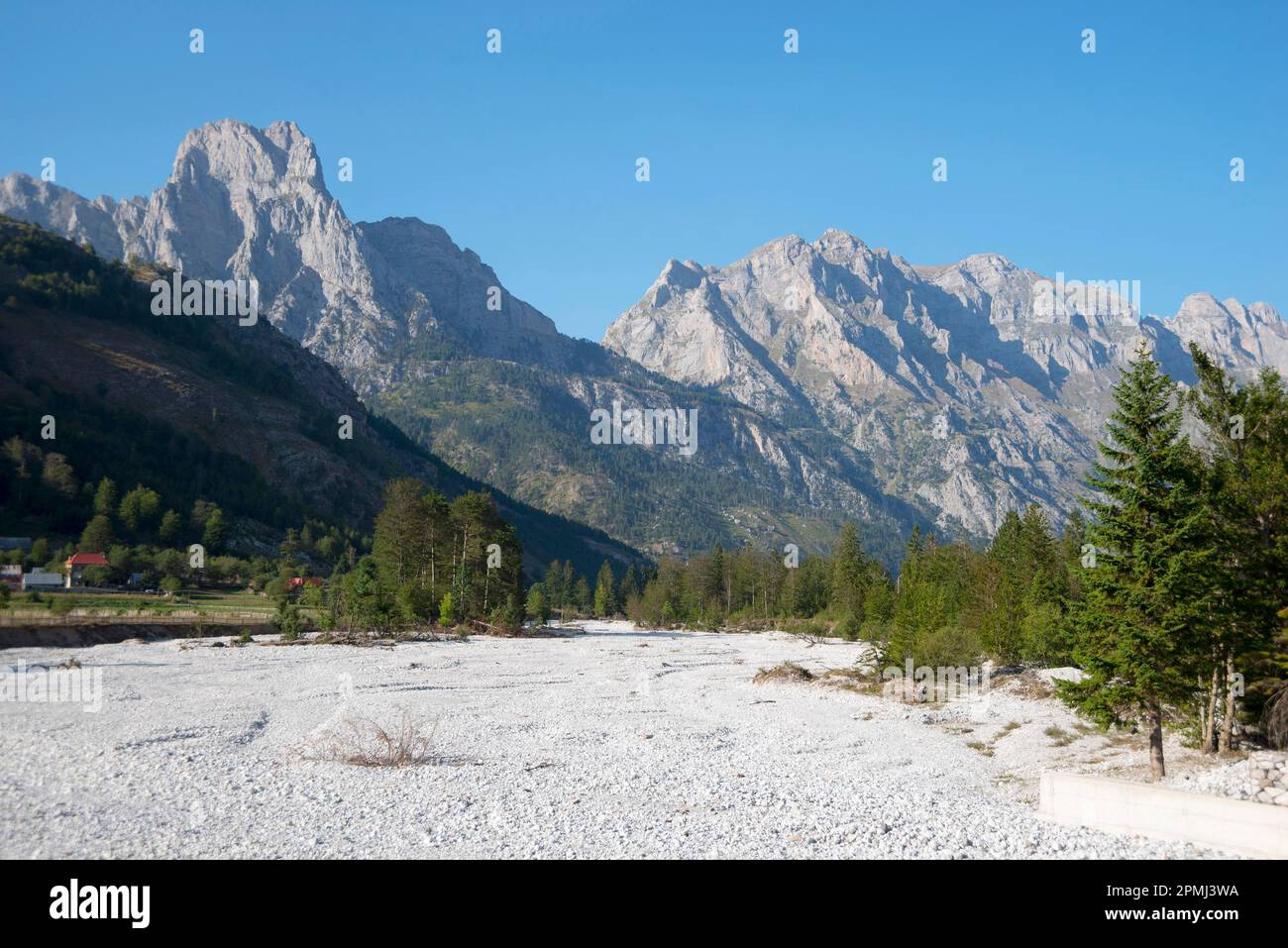Valbona Valley, Albanian Alps, Albania Stock Photo - Alamy
