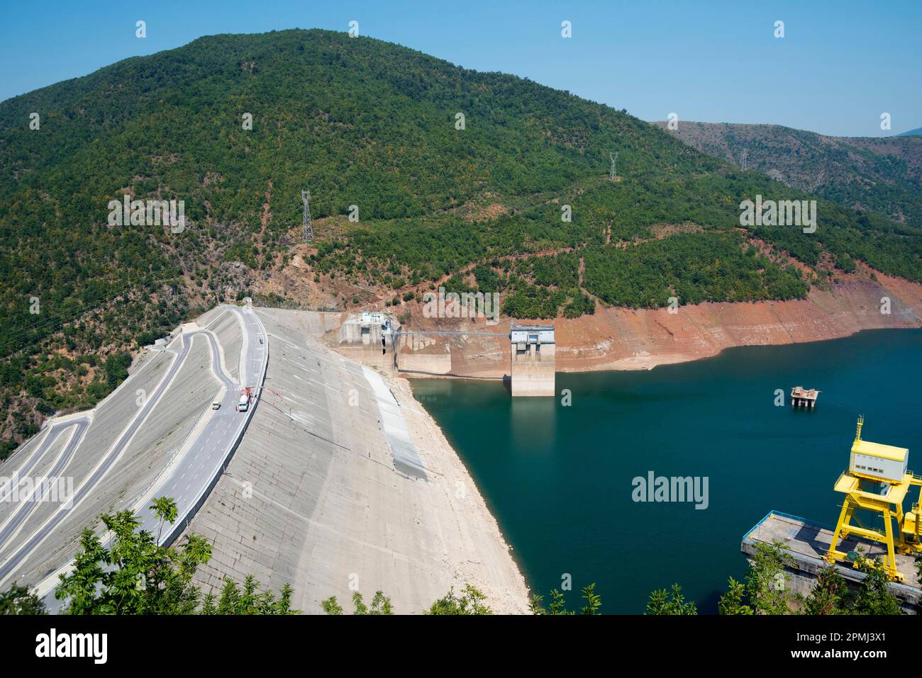Fierza reservoir lake albania hi-res stock photography and images - Alamy