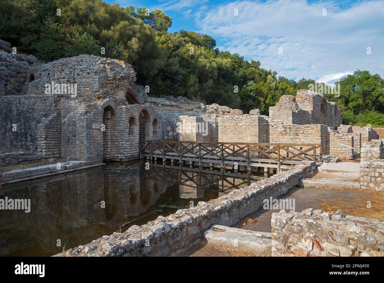 Asklepios Treasure House and Ancient Theatre, National Park, Ruined ...