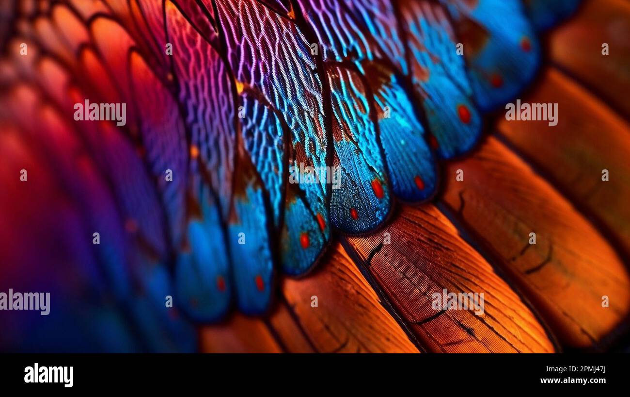 Tropical blue wave butterfly hi-res stock photography and images - Alamy
