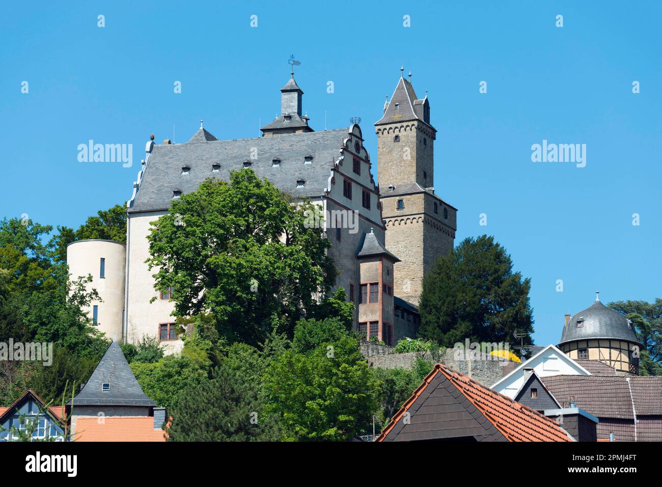 Kronberg Castle, Kronberg im Taunus, Hesse, Germany Stock Photo - Alamy