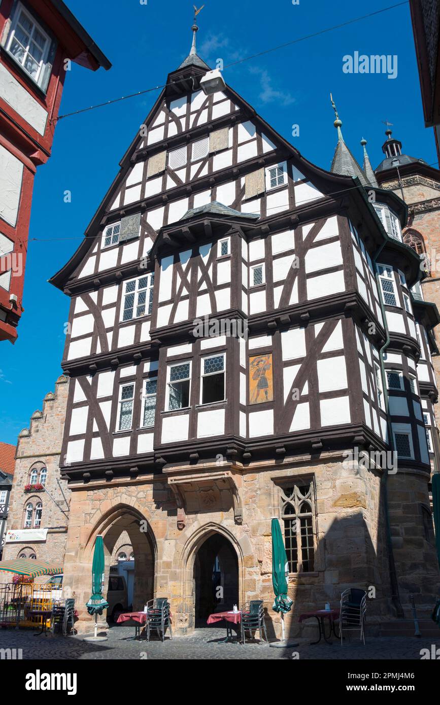 Town Hall, Alsfeld, Hesse, Germany Stock Photo - Alamy