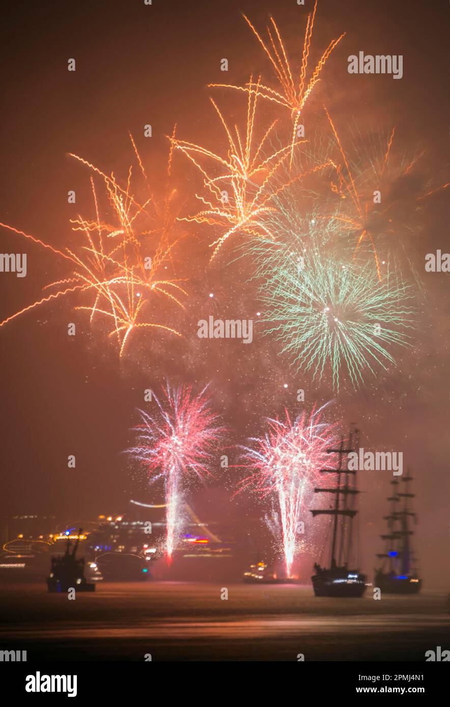 Bremerhaven fireworks hi-res stock photography and images - Alamy