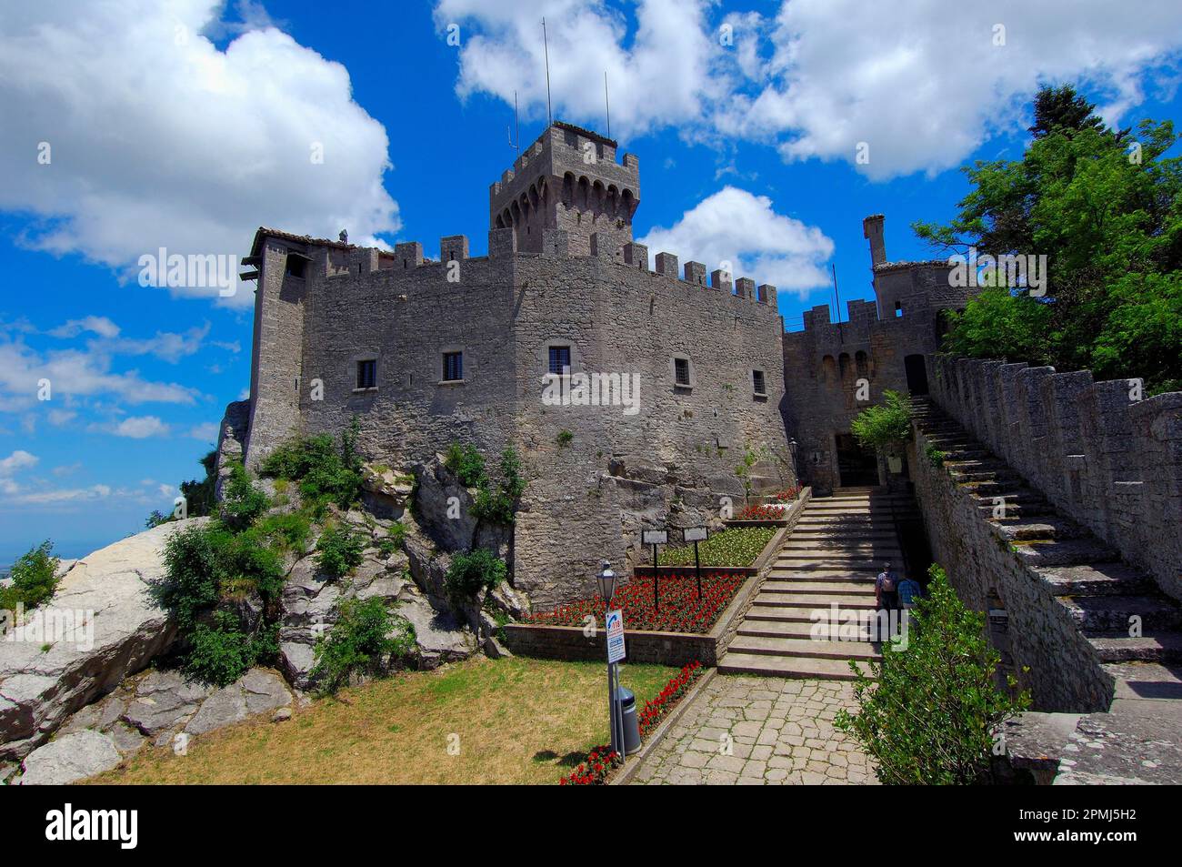 San Marino, Rocca fratta, Fratta Tower, Monte Titano, Republic of San ...