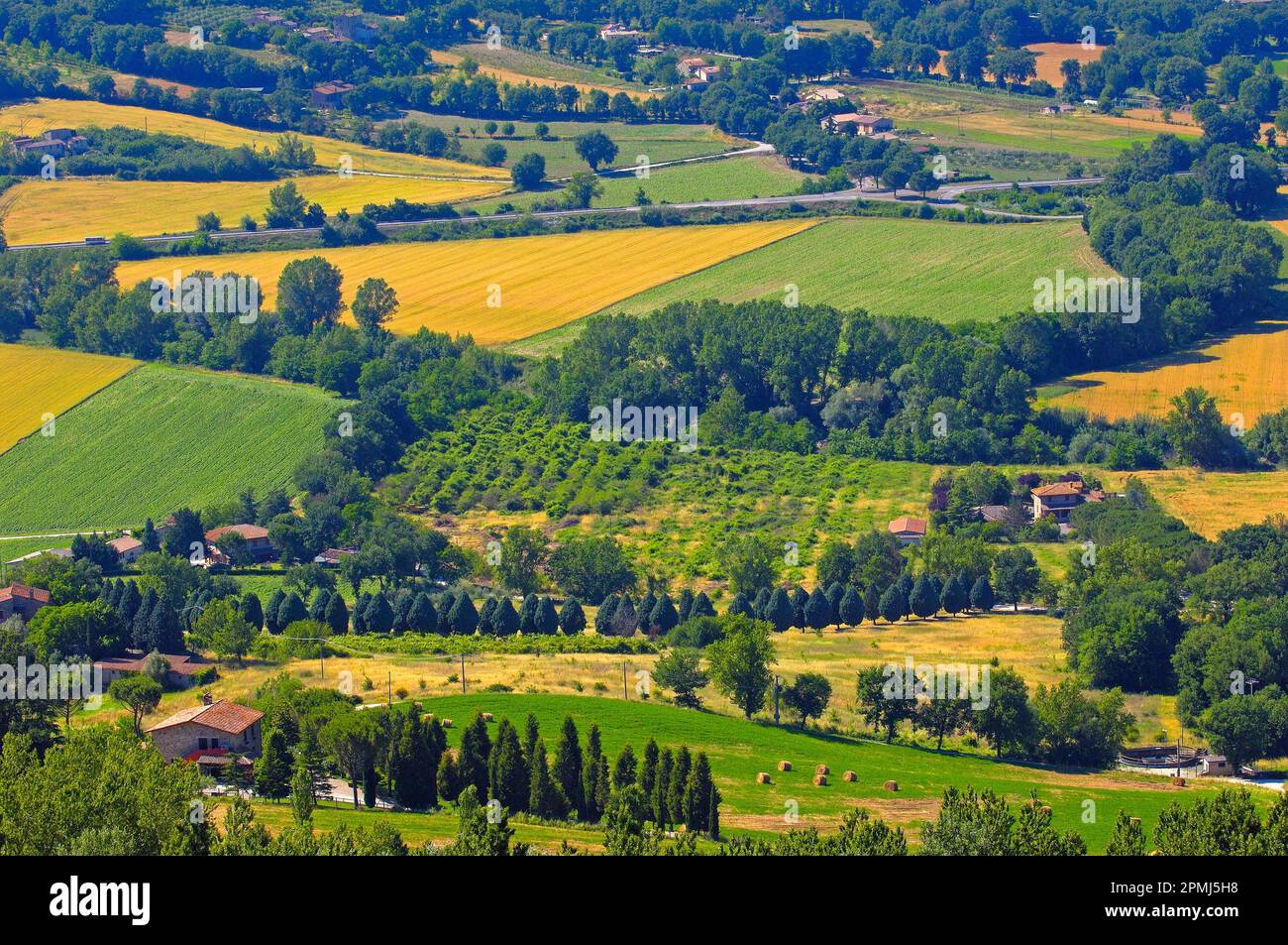 Todi, Tiber Valley, Umbria, Italy Stock Photo - Alamy
