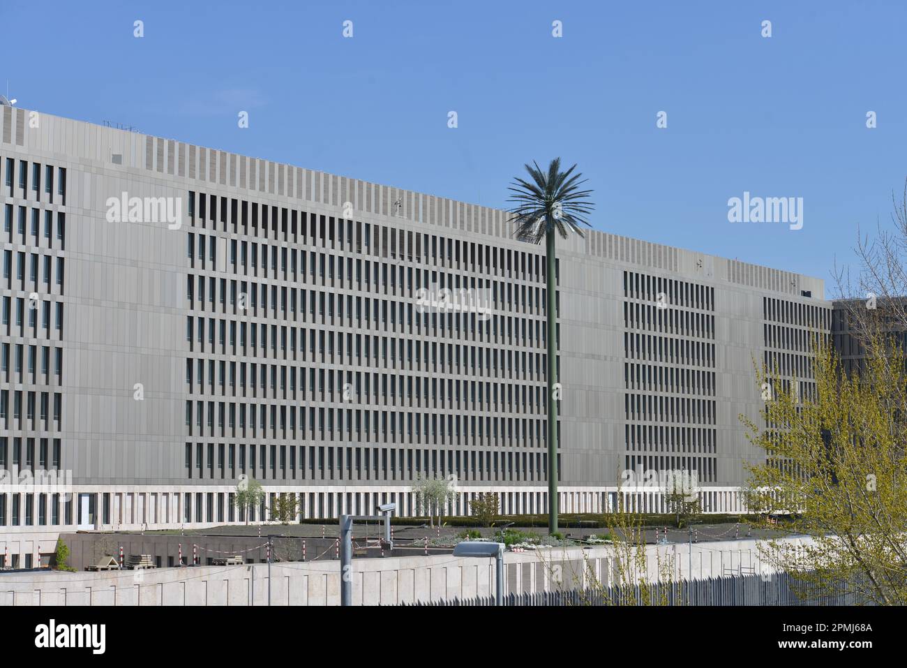 New building, BND headquarters, Chausseestrasse, Mitte, Berlin, Germany ...