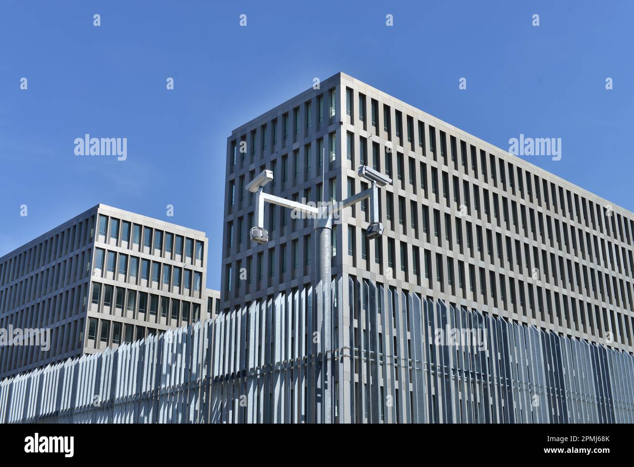 New building, BND headquarters, Chausseestrasse, Mitte, Berlin, Germany ...