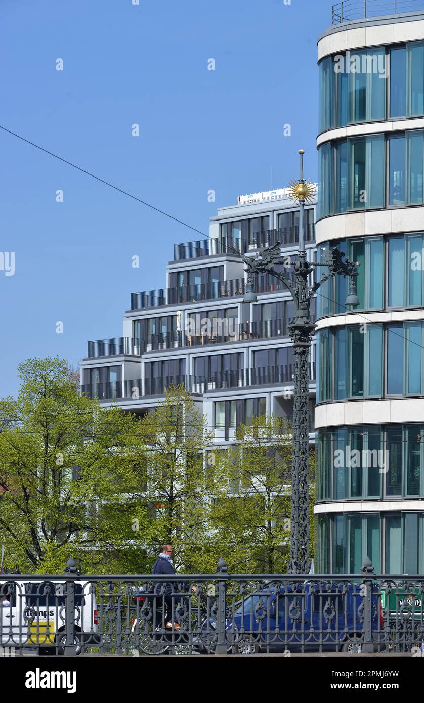 New building, yoo berlin, Am Zirkus, Mitte, Berlin, Germany Stock Photo ...