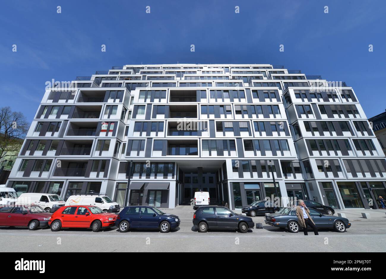 New building, yoo berlin, Am Zirkus, Mitte, Berlin, Germany Stock Photo ...