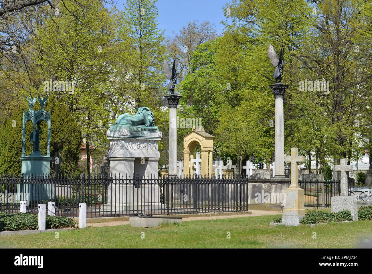 Invalidenfriedhof, Scharnhorststrasse, Mitte, Berlin, Germany Stock ...