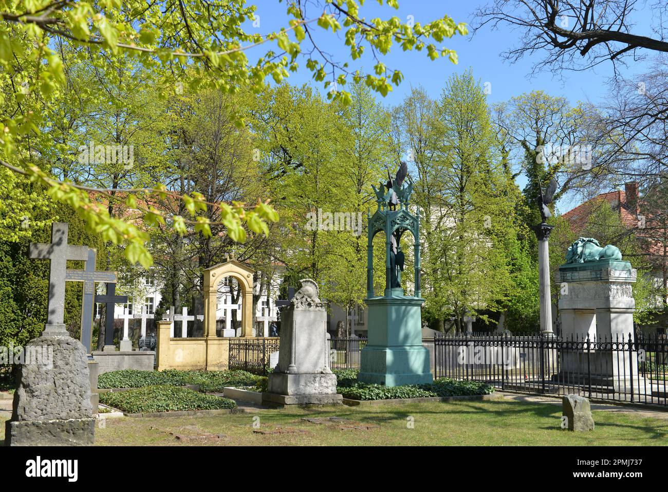 Invalidenfriedhof, Scharnhorststrasse, Mitte, Berlin, Germany Stock ...