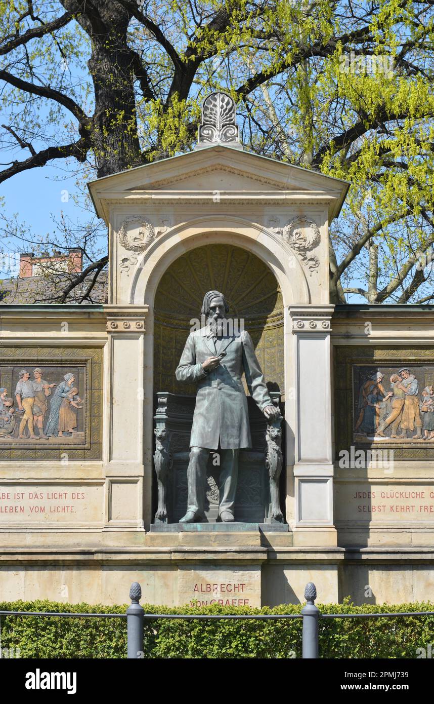 Albrecht von graefe statue hi-res stock photography and images - Alamy