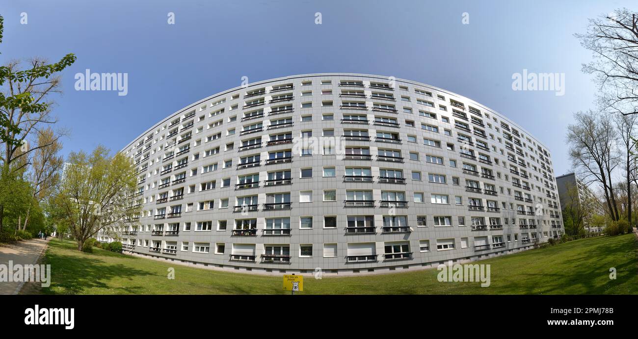 High-rise buildings, Mollstrasse, Friedrichshain, Berlin, Germany Stock ...