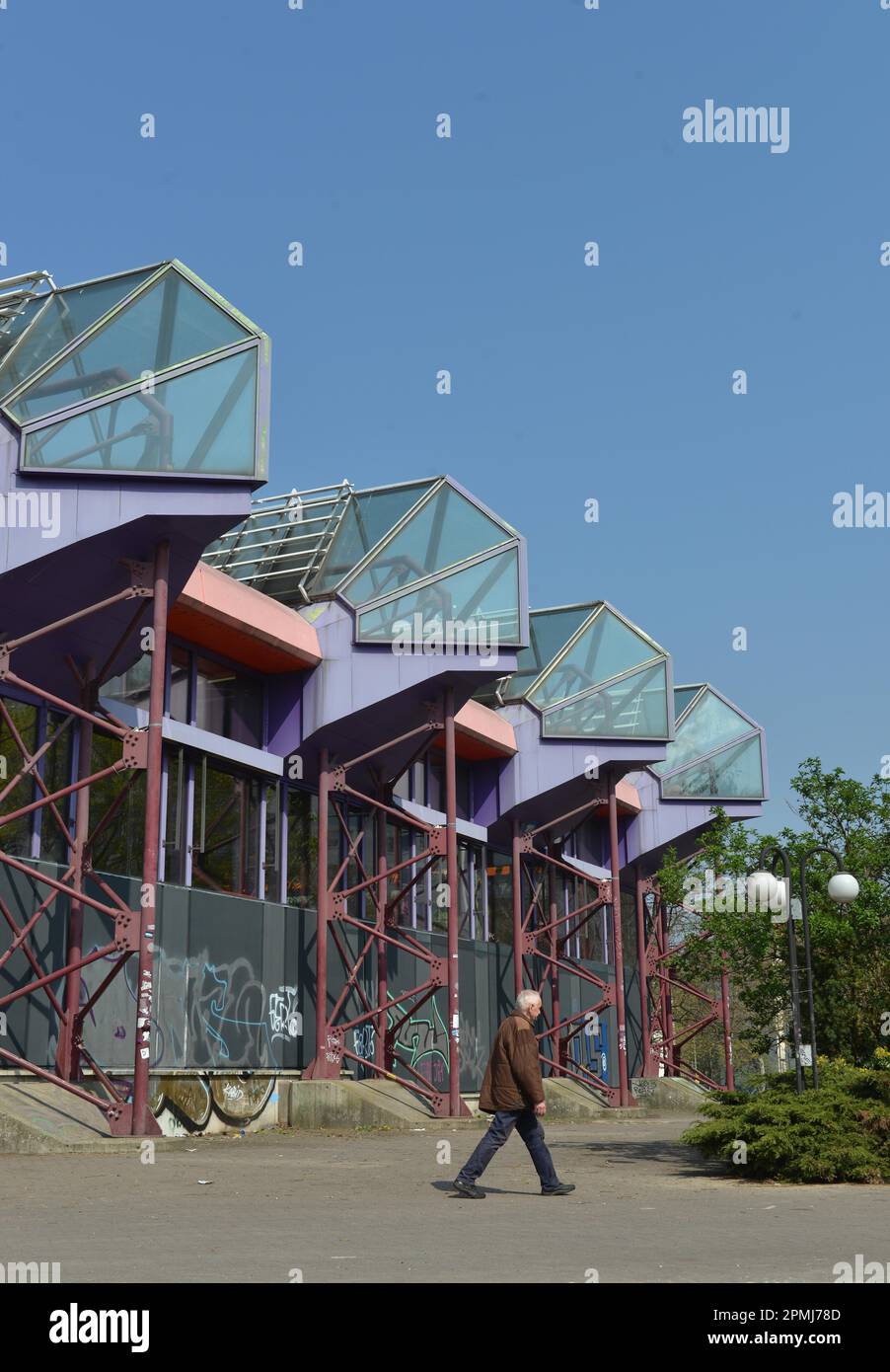 Sports and Recreation Centre, SEZ, Landsberger Allee, Friedrichshain ...