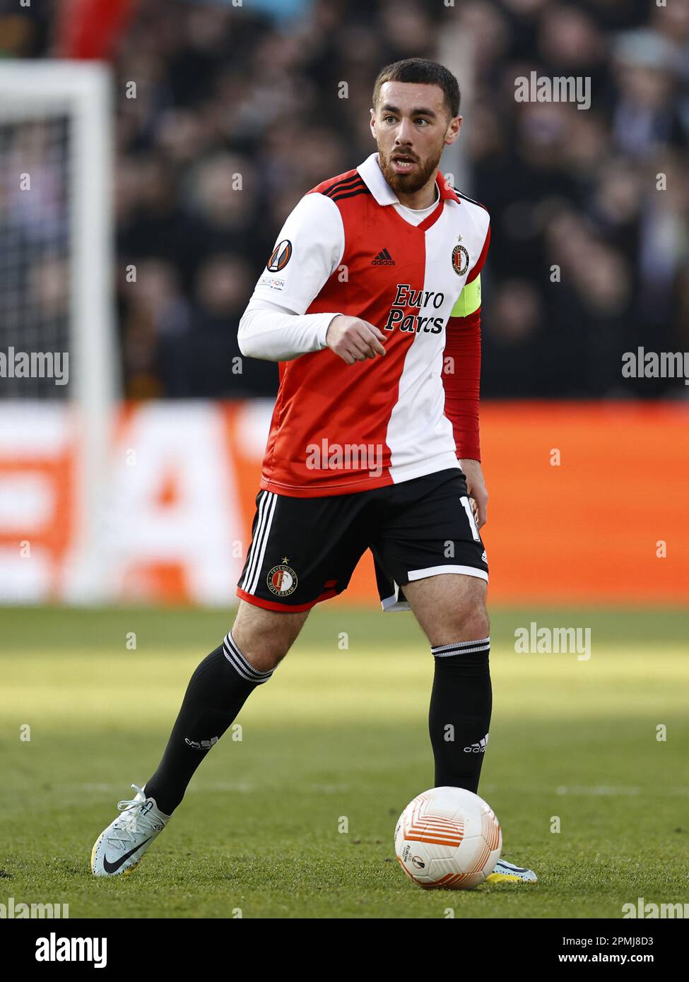 ROTTERDAM - Orkun Kokcu of Feyenoord during the UEFA Europa League quarterfinal match between ...