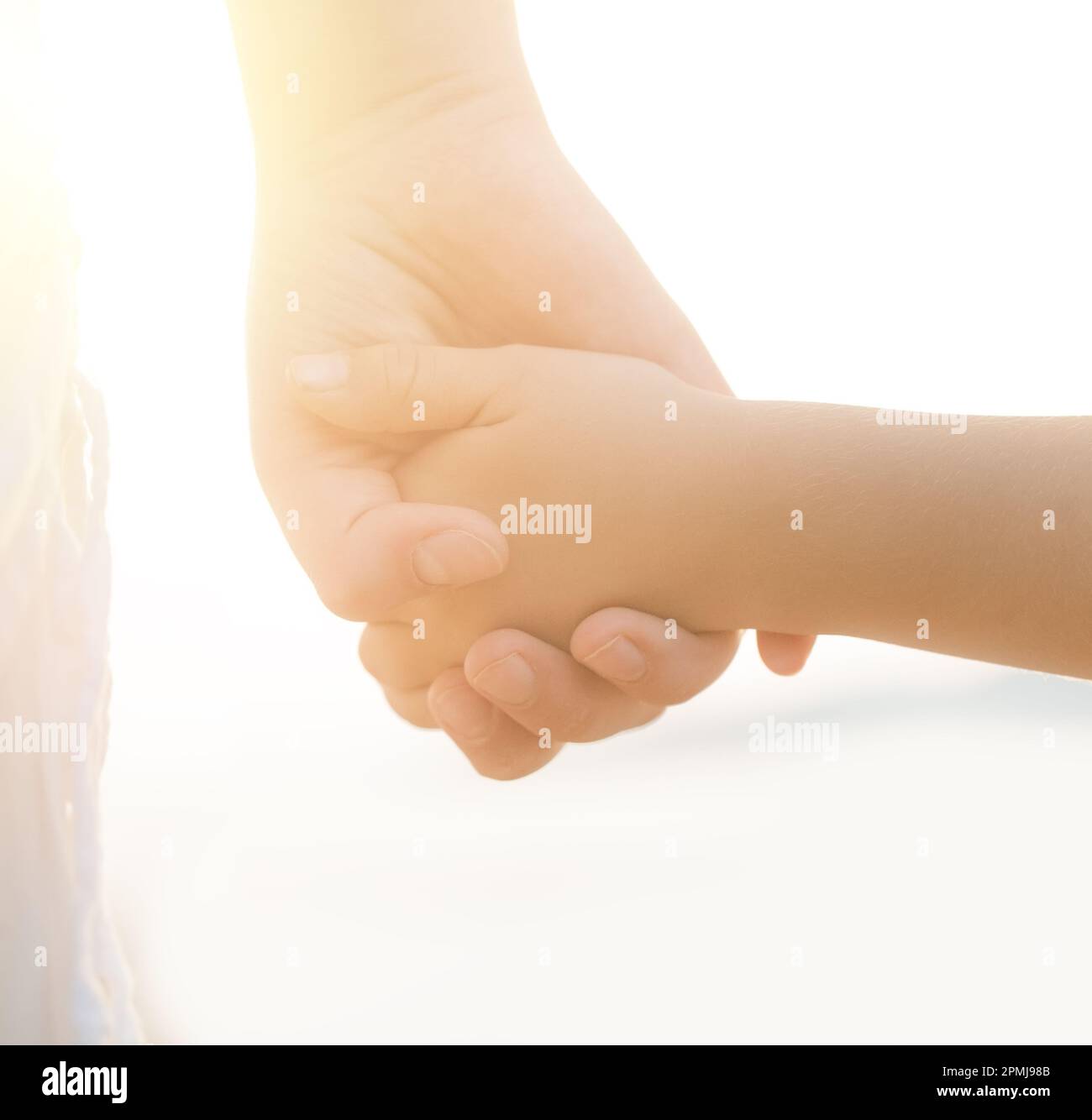 Child and parent hands. Help, protection, family concept Stock Photo ...