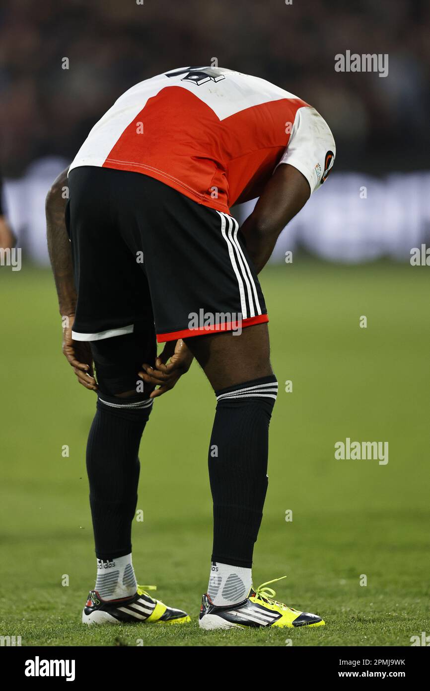 ROTTERDAM - Lutsharel Geertruida of Feyenoord during the UEFA Europa ...