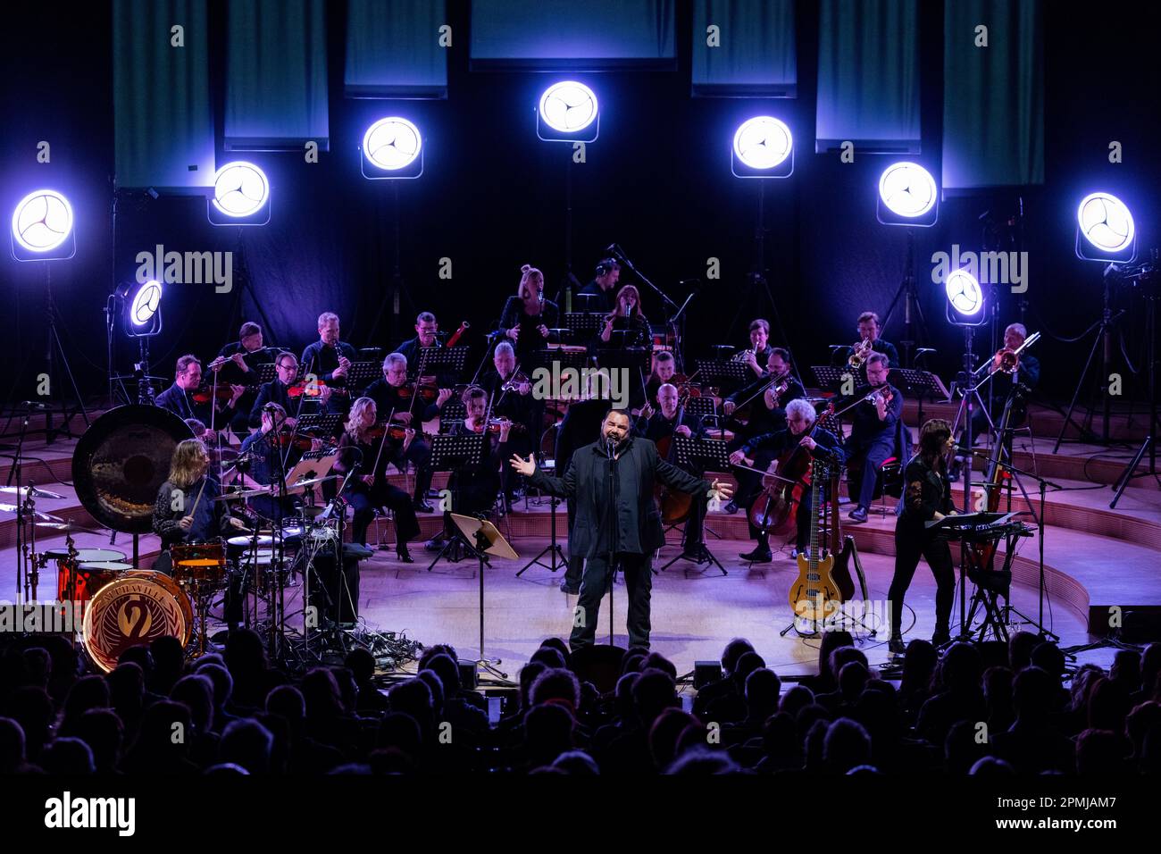 Essen, Germany. 13th Apr, 2023. Marian Gold, frontman and singer of the ...