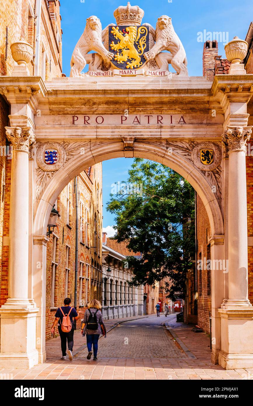 Neoclassical triumphal arch was built in 1929-1930 as a tribute to the ...