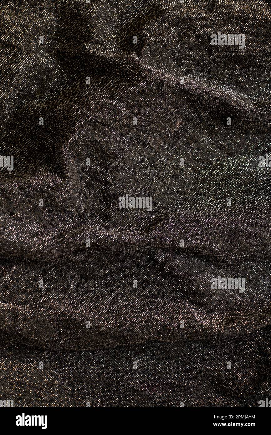 black shiny fabric as background Stock Photo - Alamy