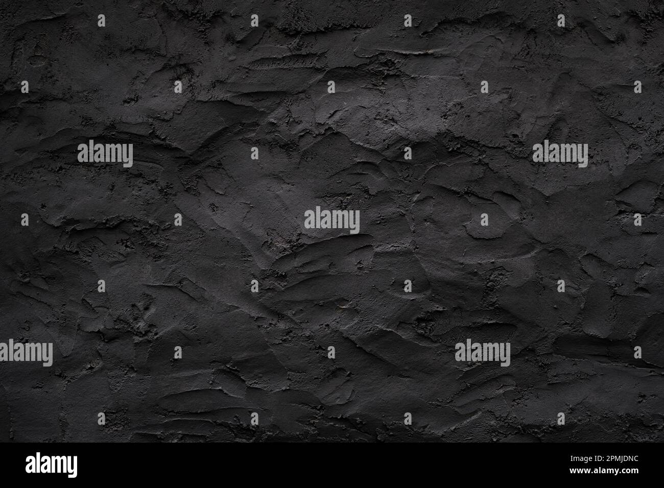 Black rustic limewash plaster wall texture, grunge background Stock ...