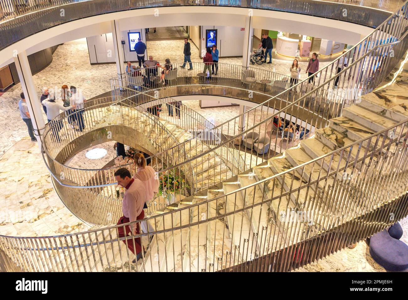 Cruise ship atrium hi-res stock photography and images - Alamy
