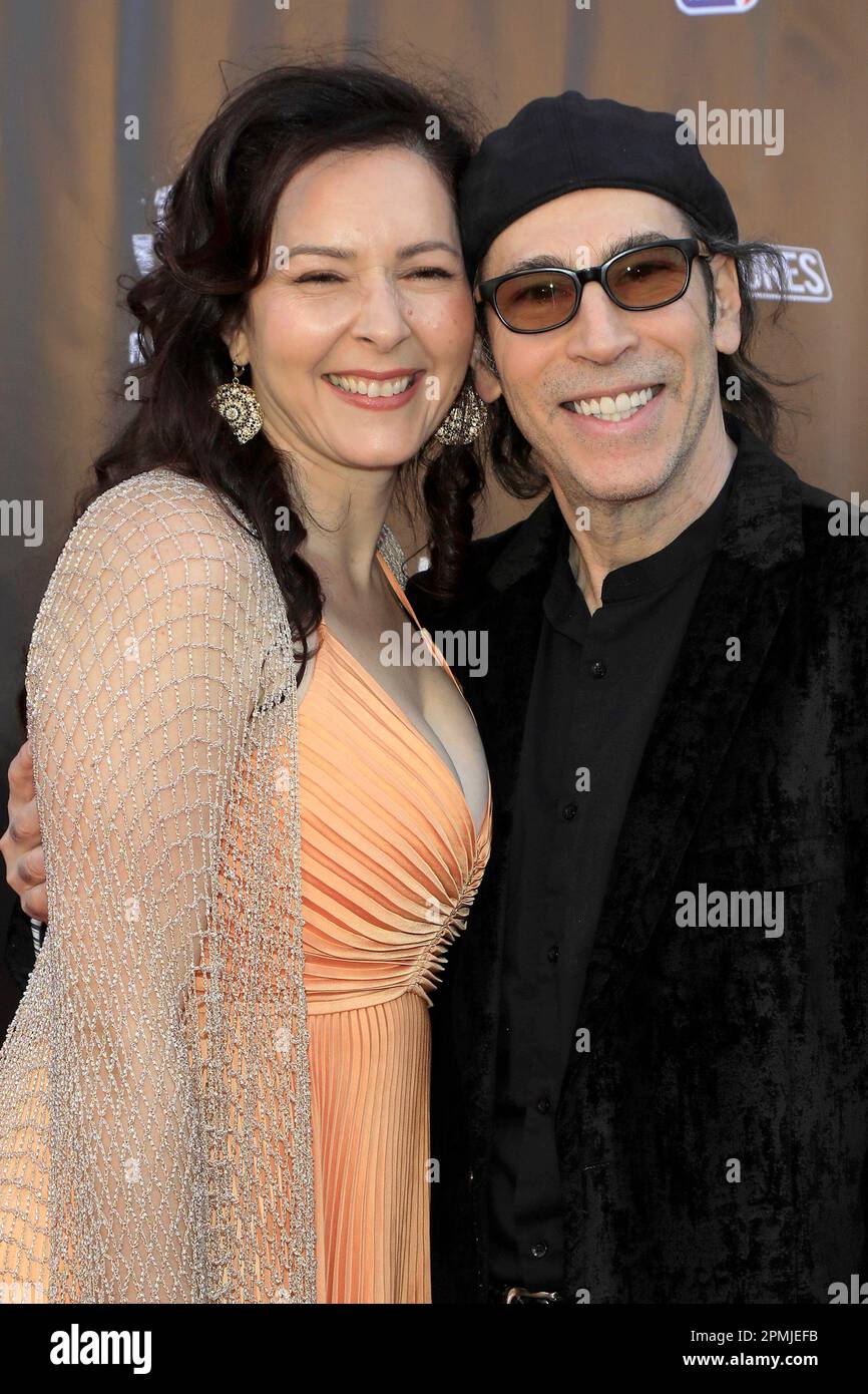 LOS ANGELES - APR 11: Dahlia Waingort Guigui, Martin Guigui at ...