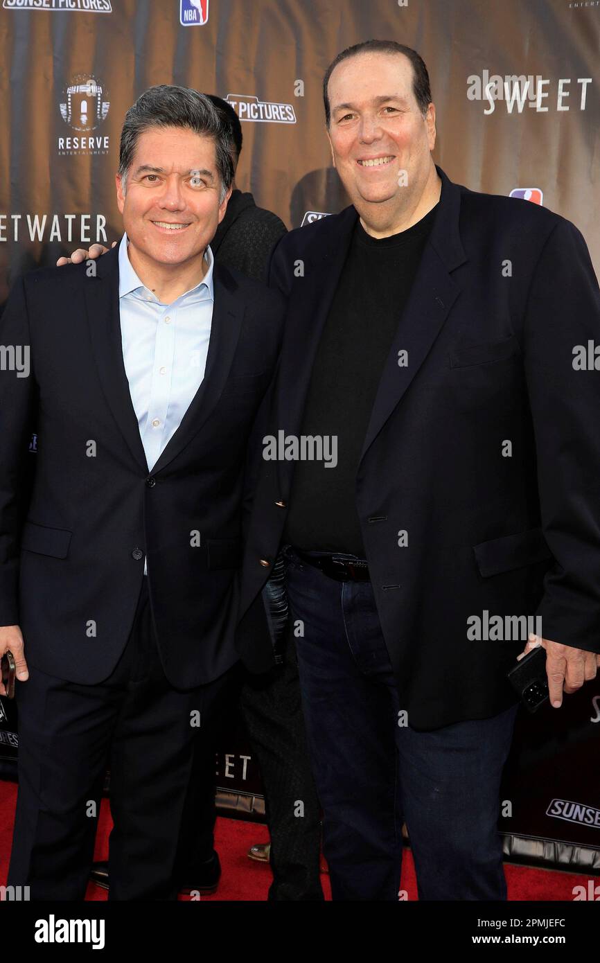 LOS ANGELES - APR 11: Frank Buckley, Todd Ant at Sweetwater Premiere at ...