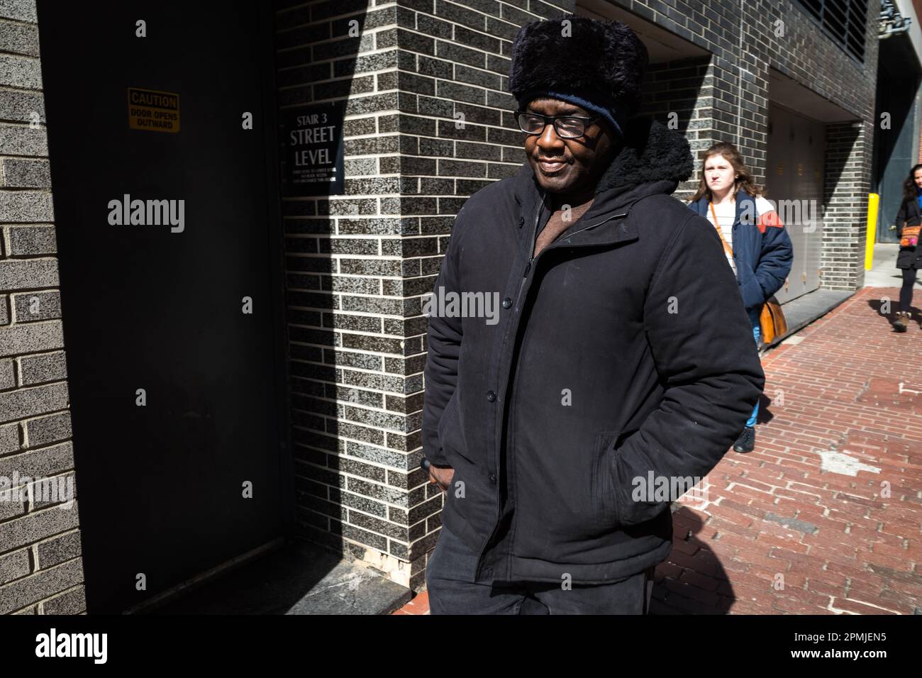 Boston, USA. 7 Mar, 2023. The People of boston in the downtown core ...