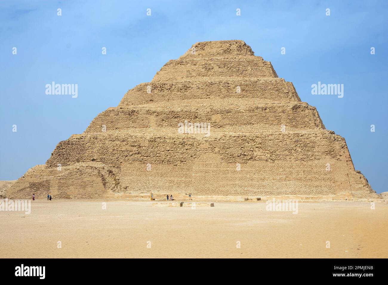 The pyramid of Djoser (or Djeser and Zoser), sometimes called the Step ...