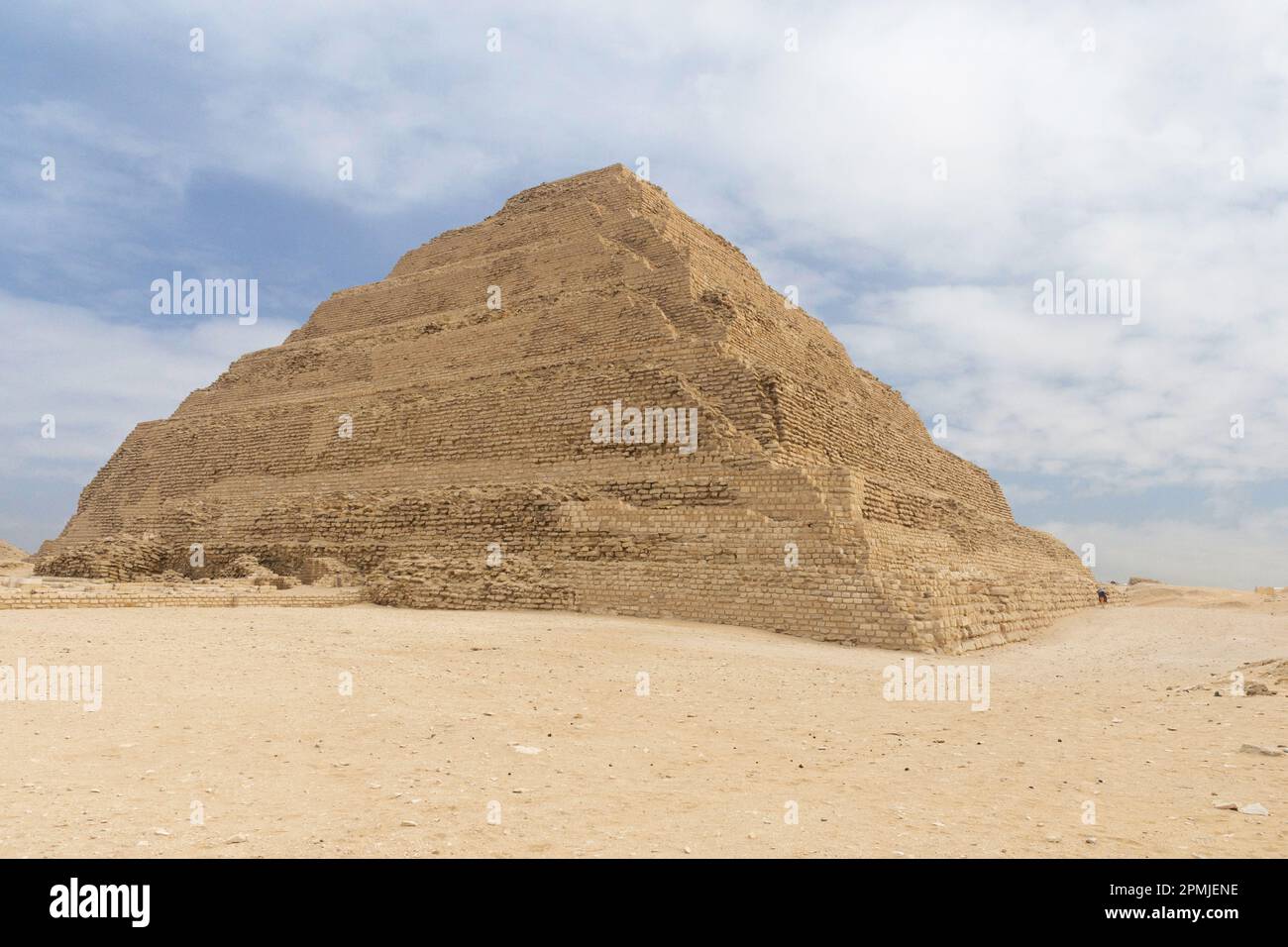The pyramid of Djoser (or Djeser and Zoser), sometimes called the Step ...