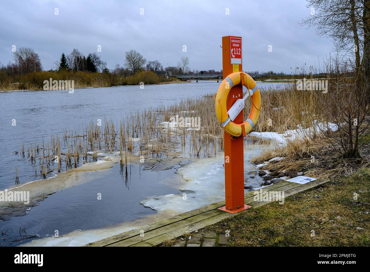 Emergency life buoy stand on hi-res stock photography and images - Alamy
