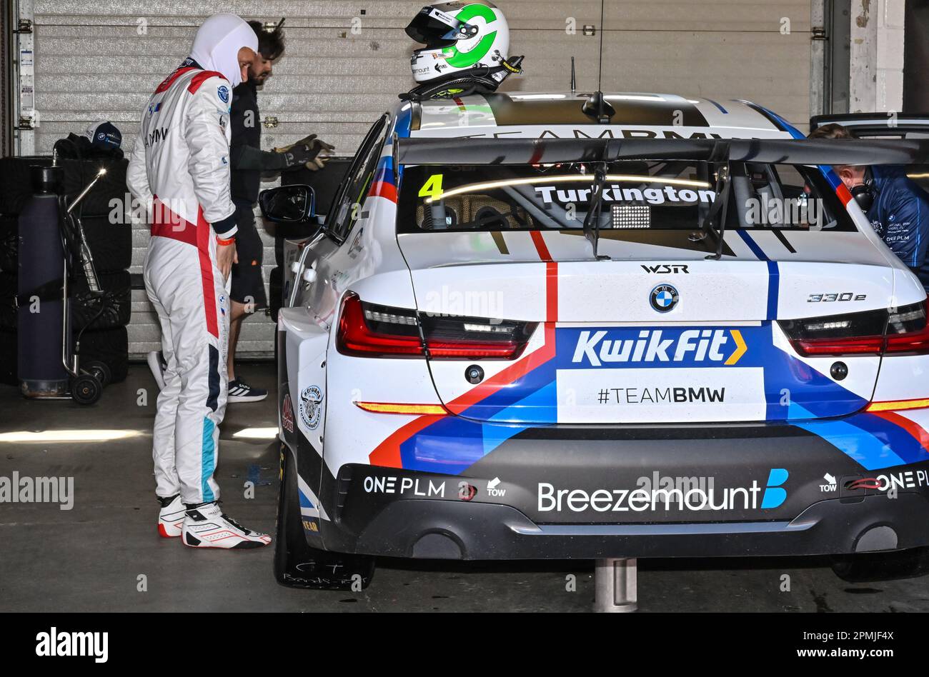 Brands Hatch Circuit, Longfield, Kent, UK on 12 April 2023. Colin ...