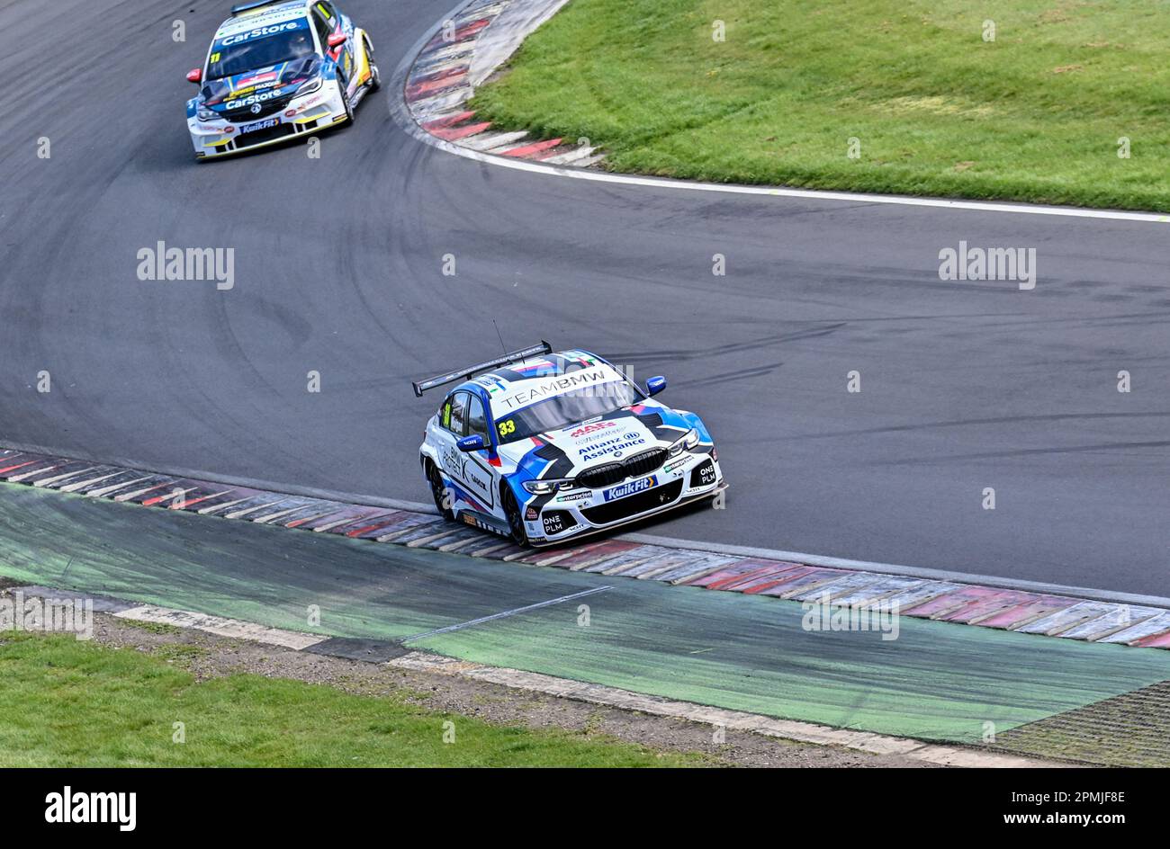 Brands Hatch Circuit, Longfield, Kent, UK on 12 April 2023. Adam Morgan ...