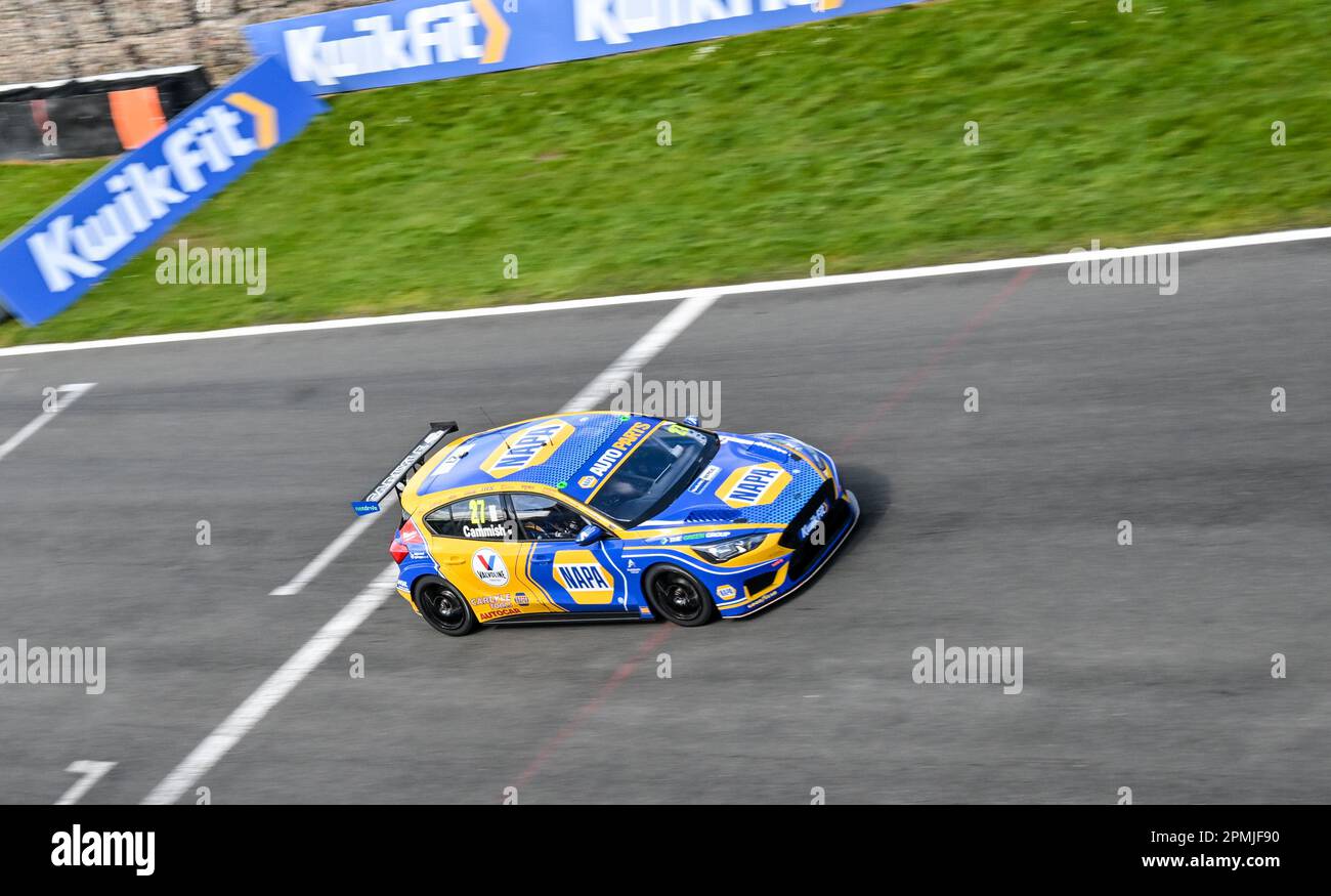 Brands Hatch Circuit, Longfield, Kent, UK on 12 April 2023. Dan Cammish ...