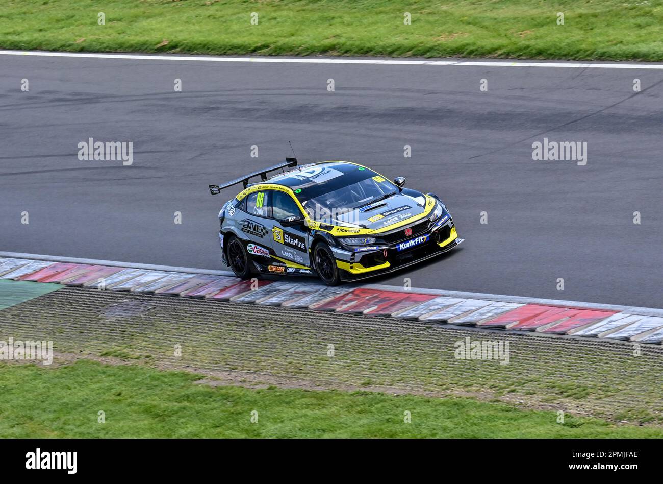 Brands Hatch Circuit, Longfield, Kent, UK on 12 April 2023. Josh Cook ...