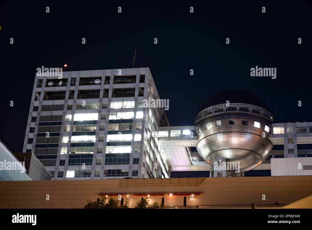 Tokyo, Japan. 9th Feb, 2023. The futuristic Fuji Television building at ...
