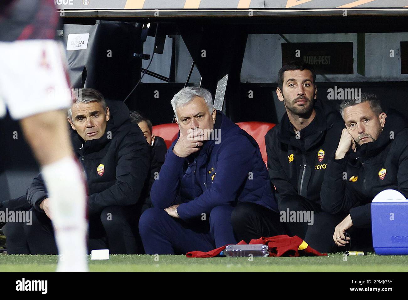 ROTTERDAM - AS Roma coach Jose Mourinho during the UEFA Europa League ...