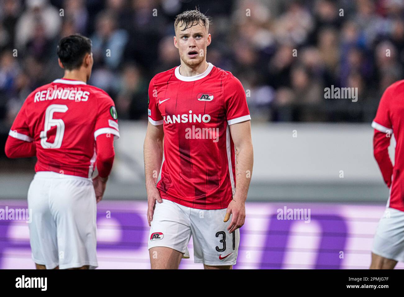 Uefa europa conference league quarter finals first leg hi-res stock ...