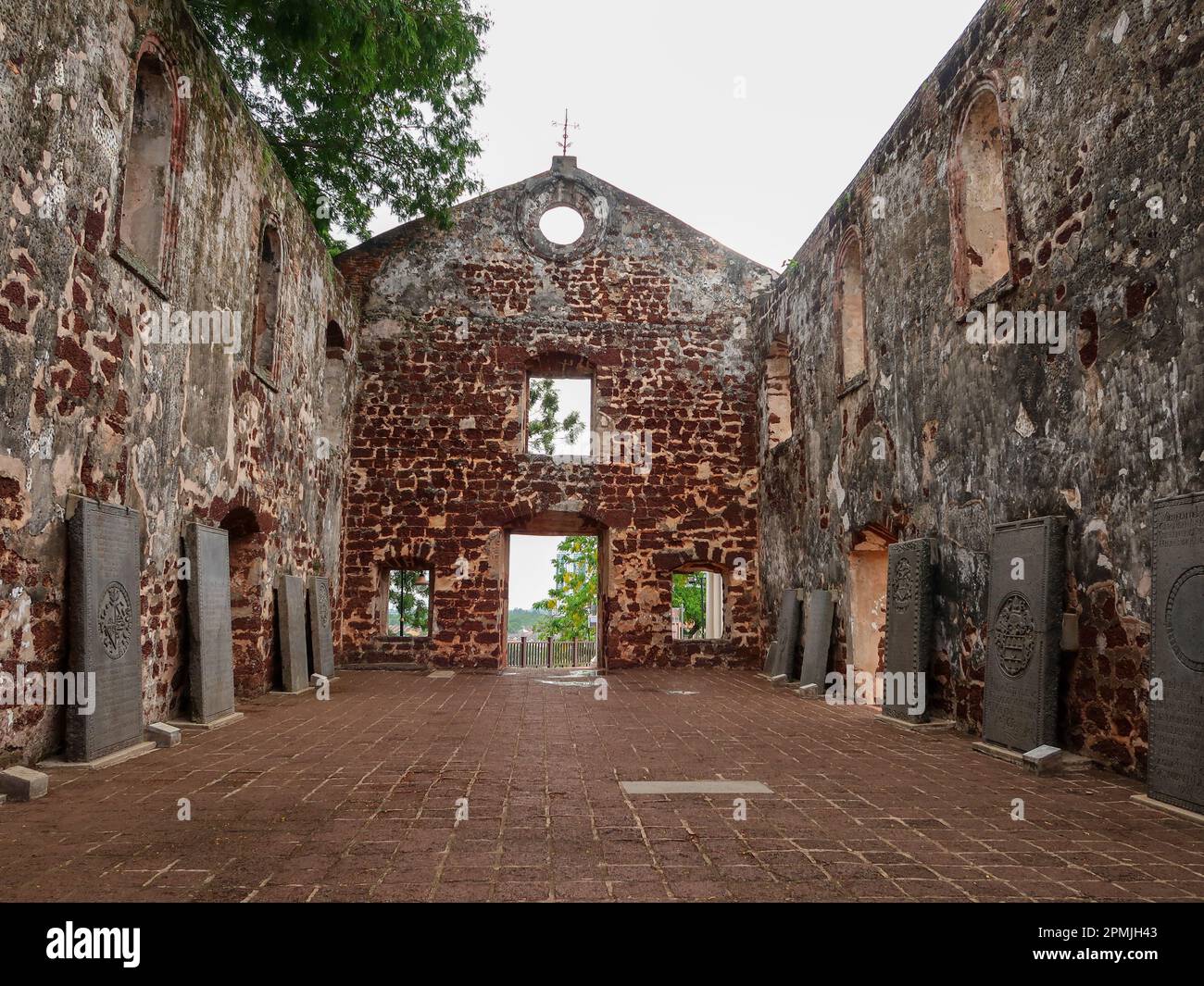 The oriental red building in Melaka, Malacca, Malaysia Stock Photo - Alamy