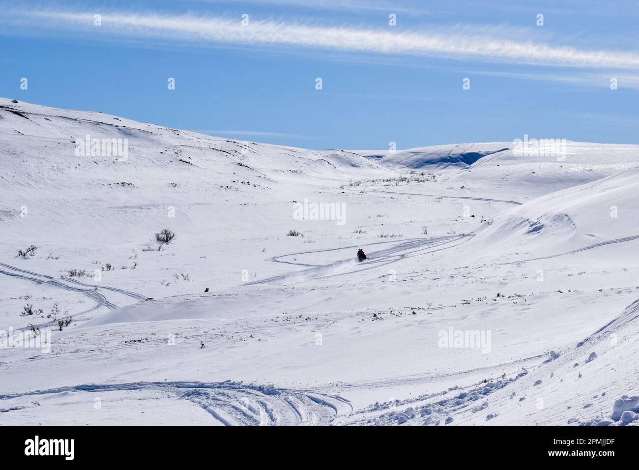 Snow texture. Wind sculpted patterns on snow surface. Wind in the ...