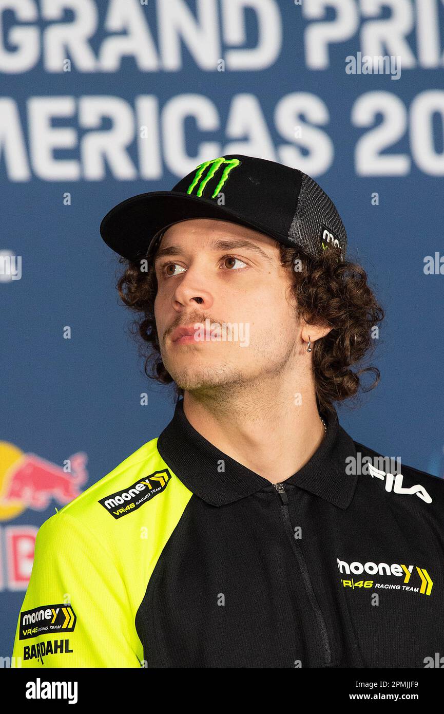 The Americas. 13th Apr, 2023. Pre-Event Press Conference with MotoGP ...
