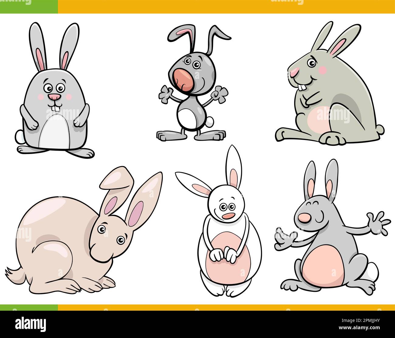 Rabbit Cartoon Characters
