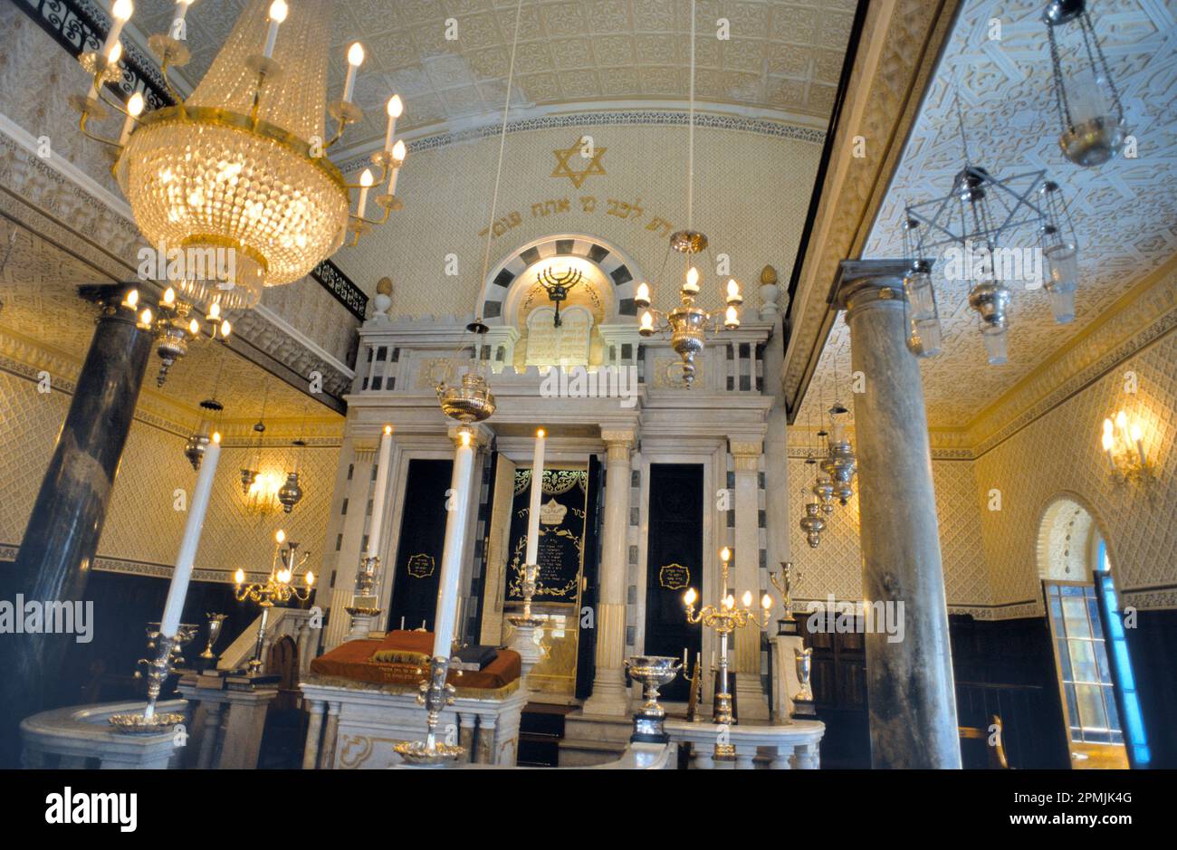 GIBRALTAR,GIBRALTAR-APRIL 14,2009: Gibraltar Flemish Synagogue 1799 ...