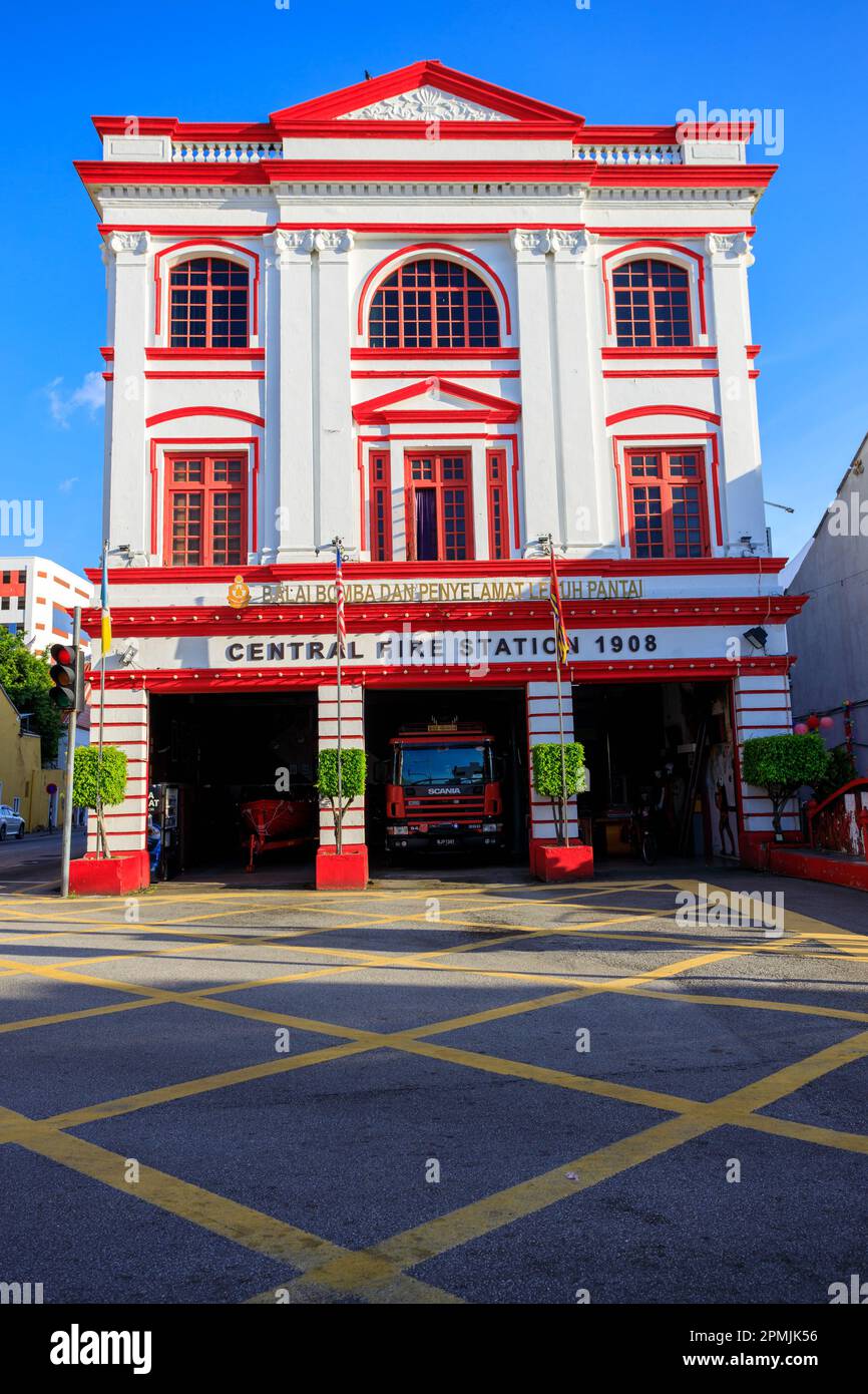 Georgetown, Penang, Malaysia - February 15, 2023: Exterior view of the ...