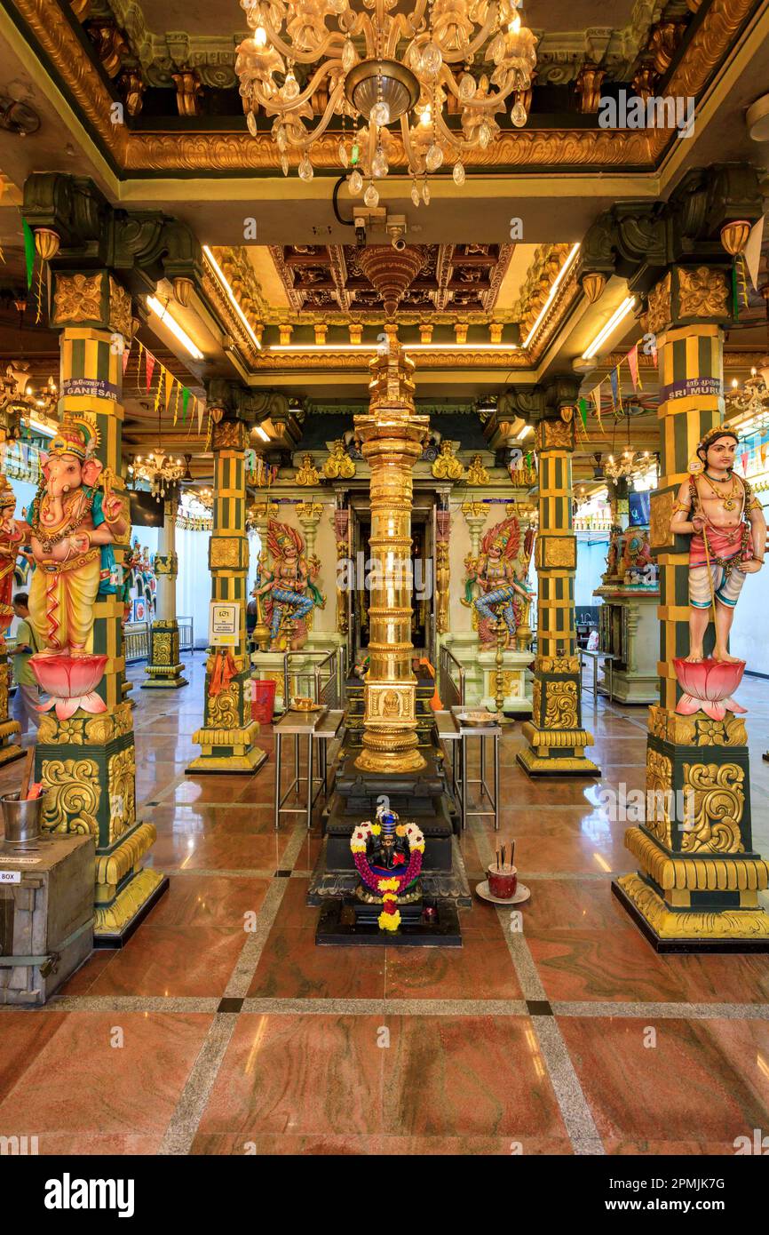Inside Sri Mariamman Temple