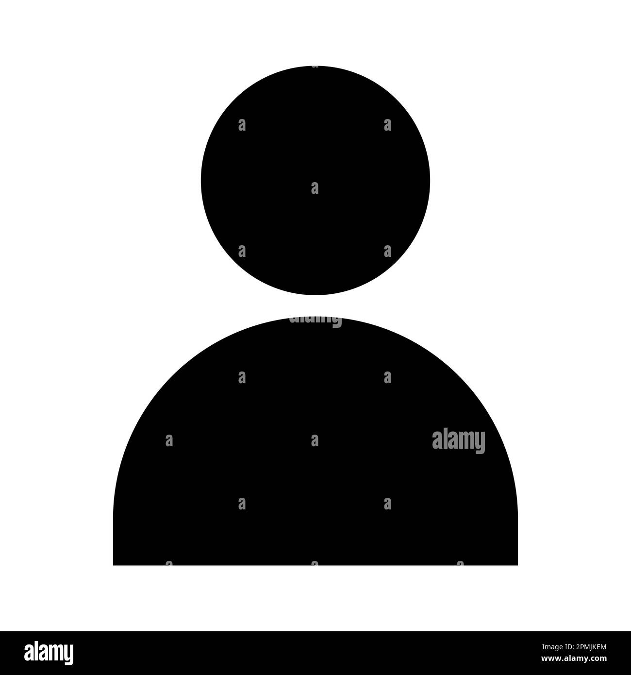 Person icon. Vector illustration isolated on white background Stock ...