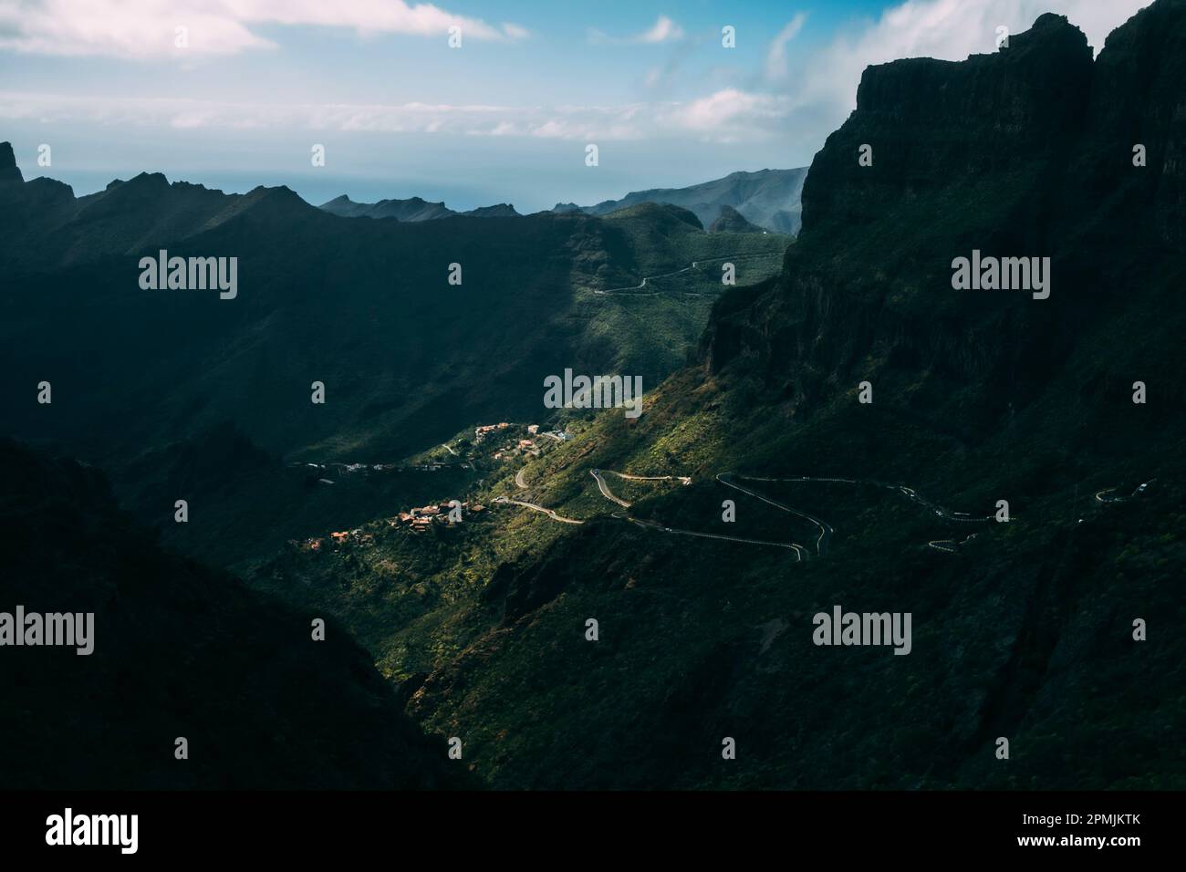 Tenerife, 20-24.03.23: Gorges of Masca, Travel pictures Stock Photo - Alamy